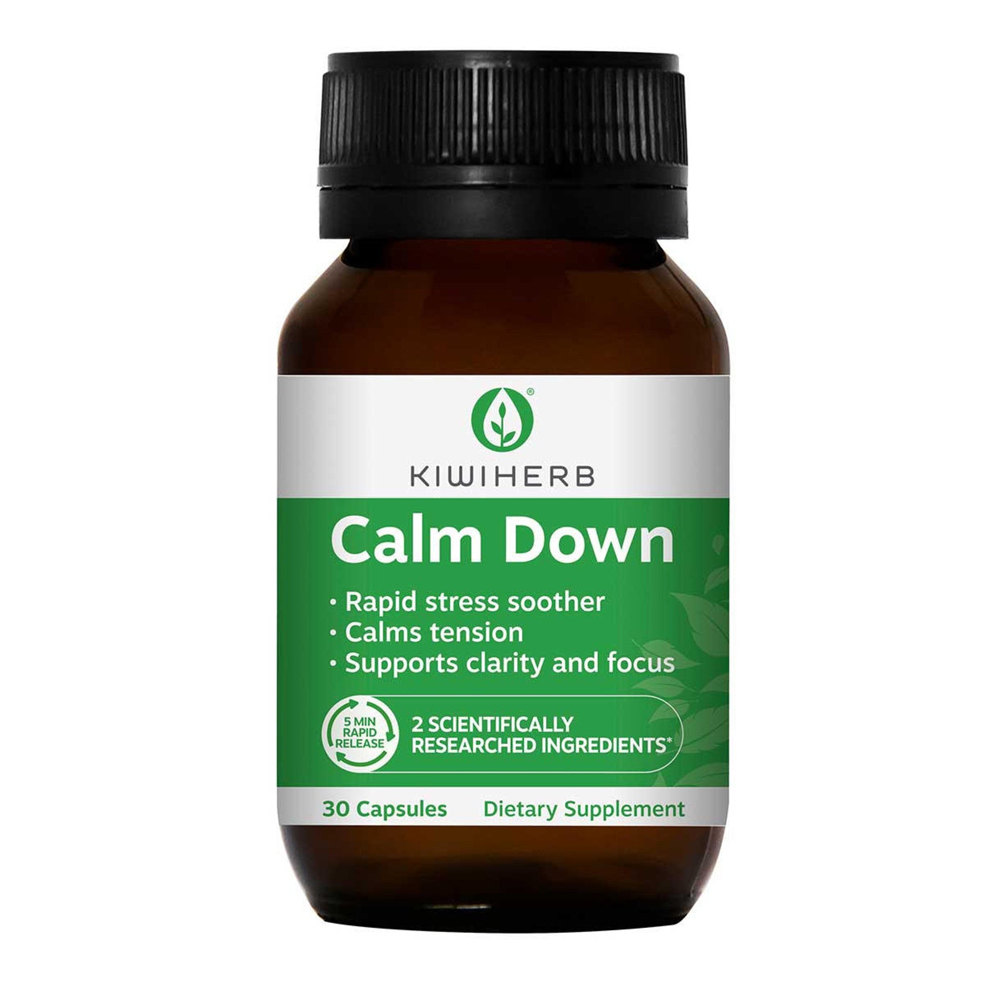 Calm Down Natural Stress Relief | Kiwiherb